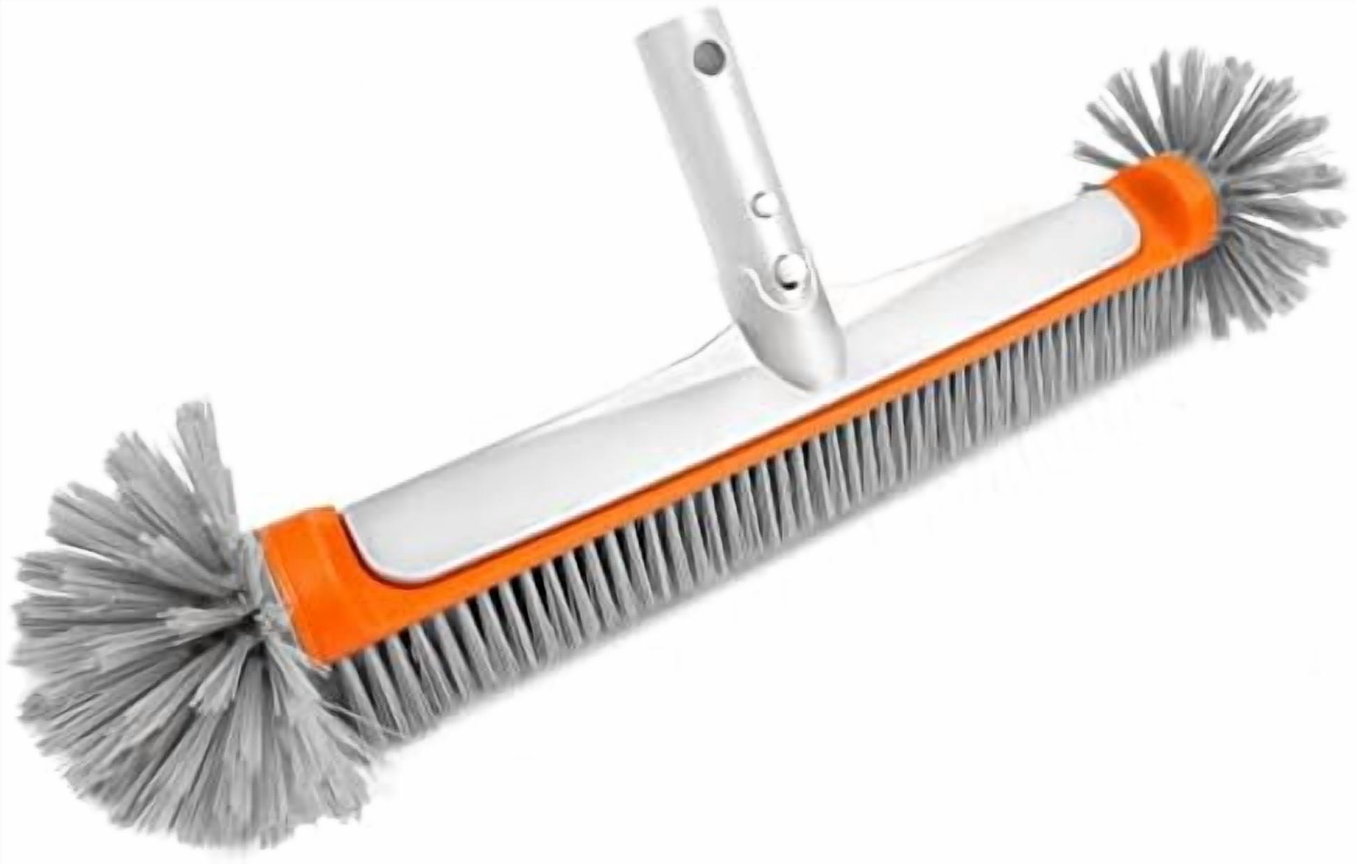 Professional 17.5" Floor & Wall Pool Cleaning Brush with Tough Around ...