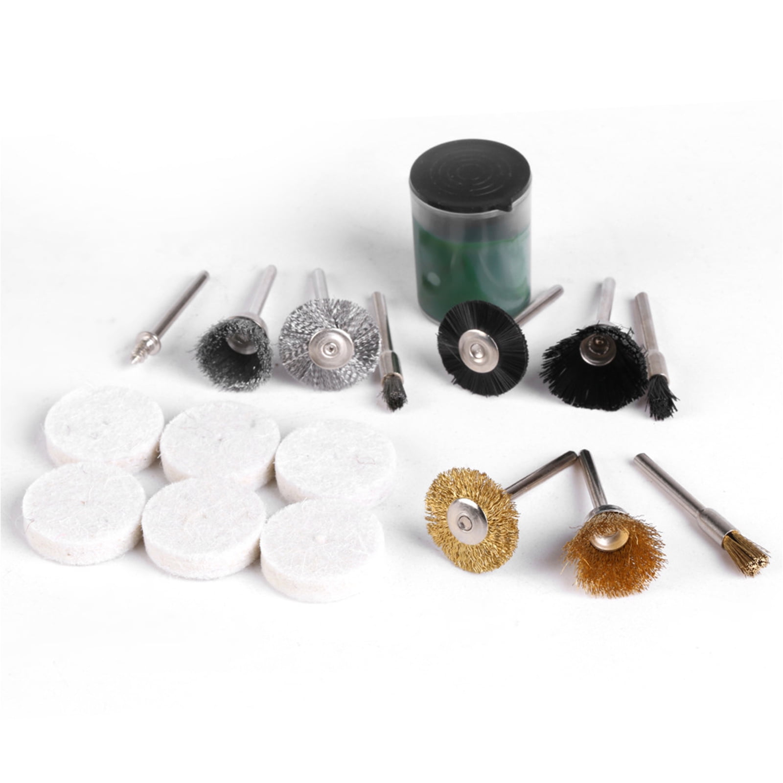 Professional 17-Piece Whirling Tool Attachments with Crushing & Buffing ...