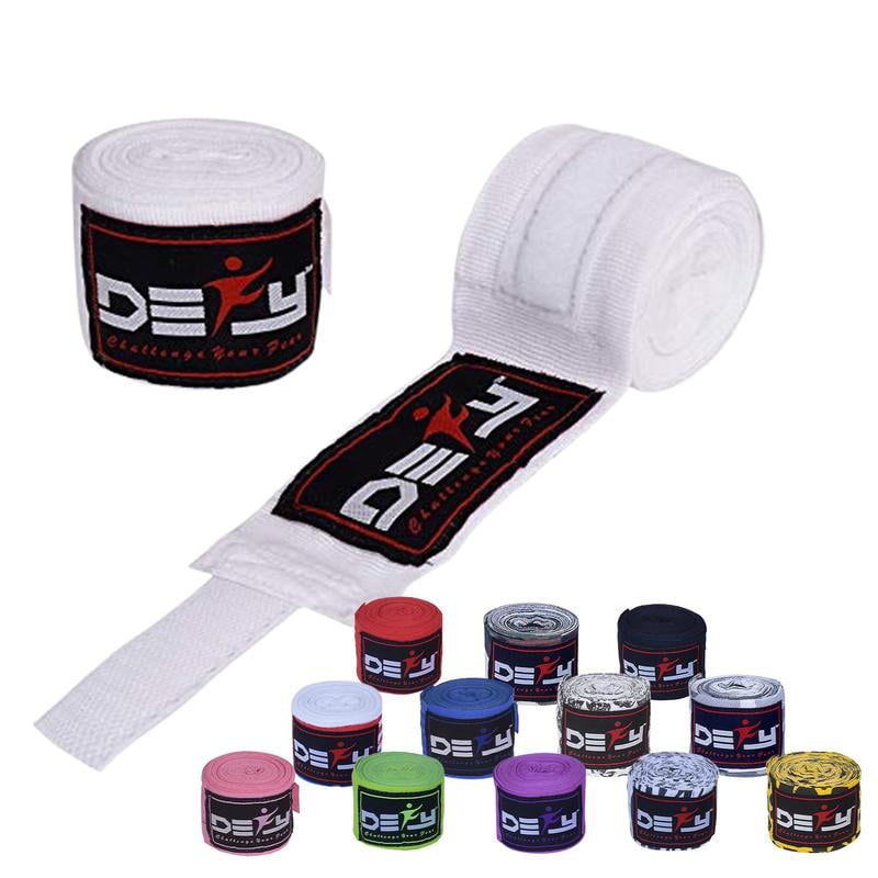 Professional 180 Inch Hand Wraps for Boxing Muay Thai MMA Elastic ...