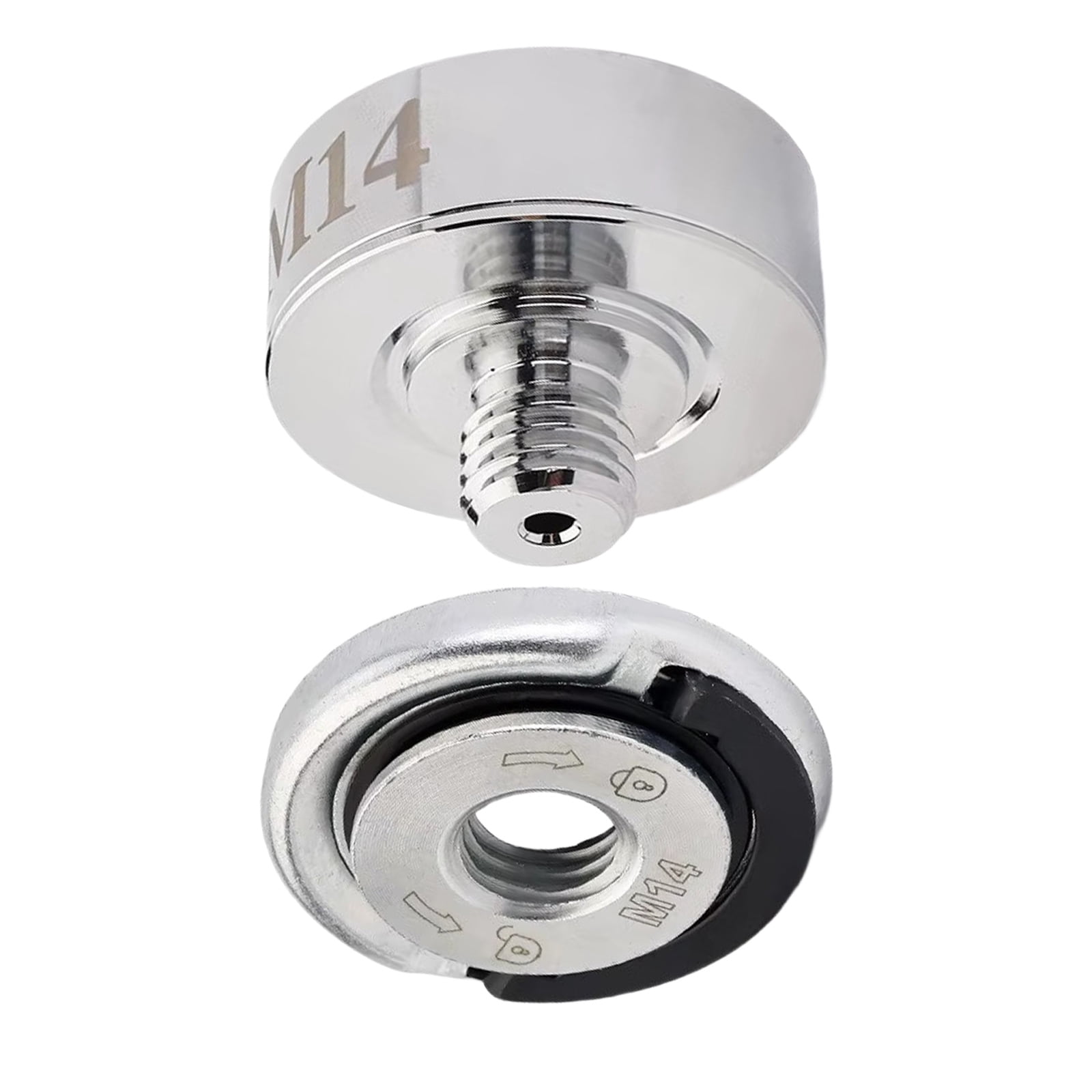 Professional 2 Piece Angles Grinder Shafts Adapter Includes Flange Nut ...