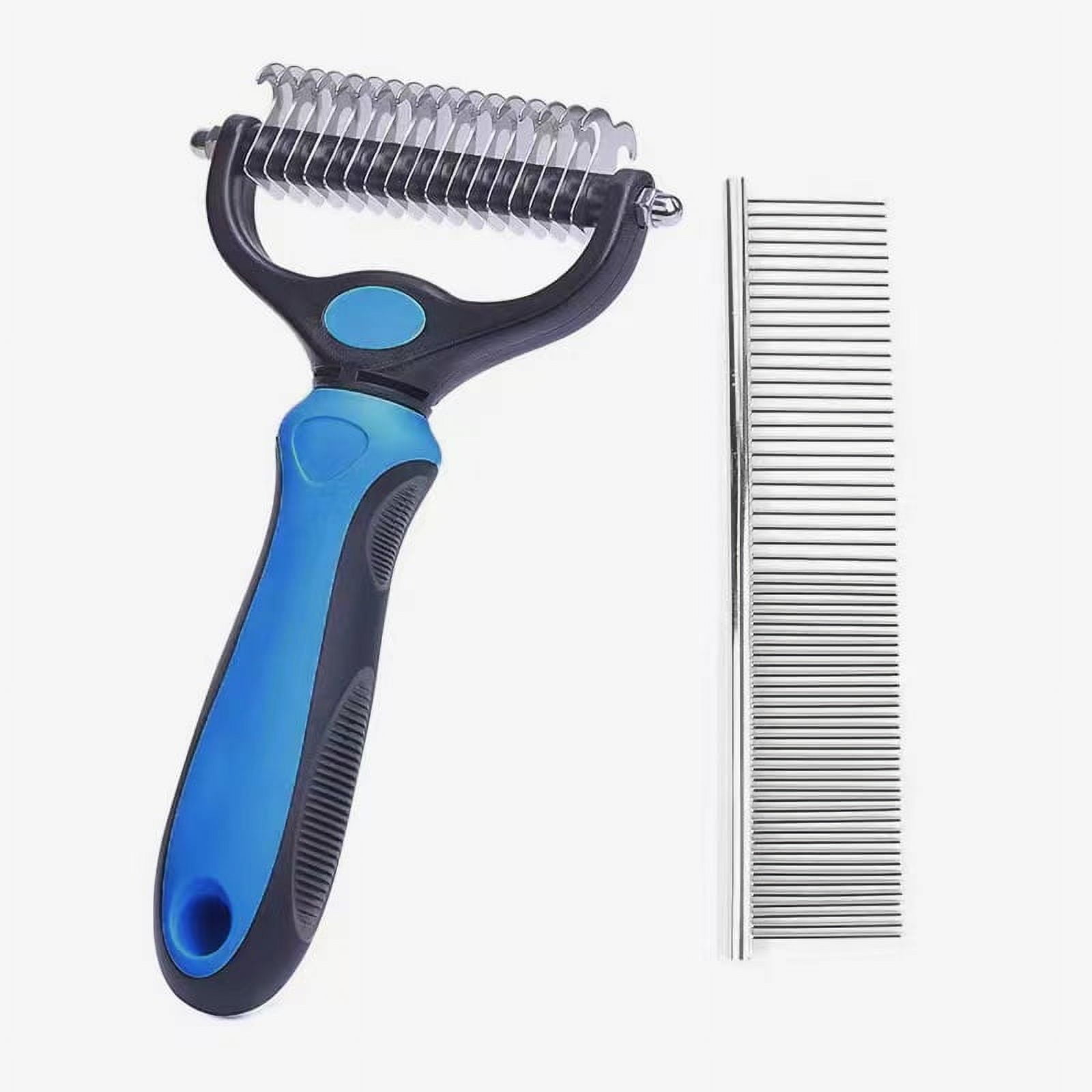 Professional 2-in-1 Pet Comb Cat Brush Dog Brush Grooming Comb Dog ...
