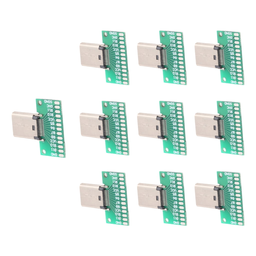 Professional 24Pin Solderable Type C Female USB 3.1 Test Board Upgrades ...