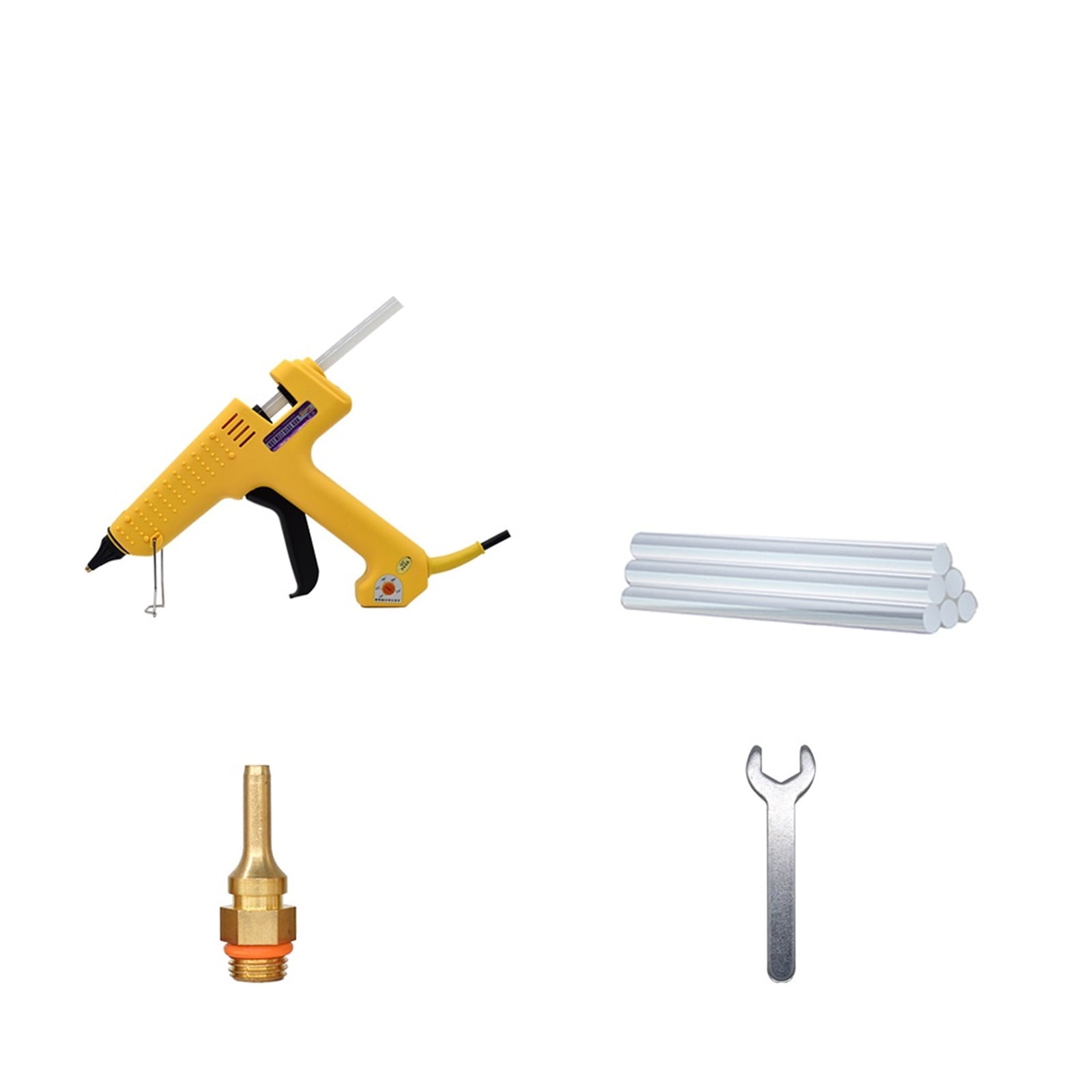 Professional 250W Hot Melt Glue Gun Adjustable Temperature High Power ...