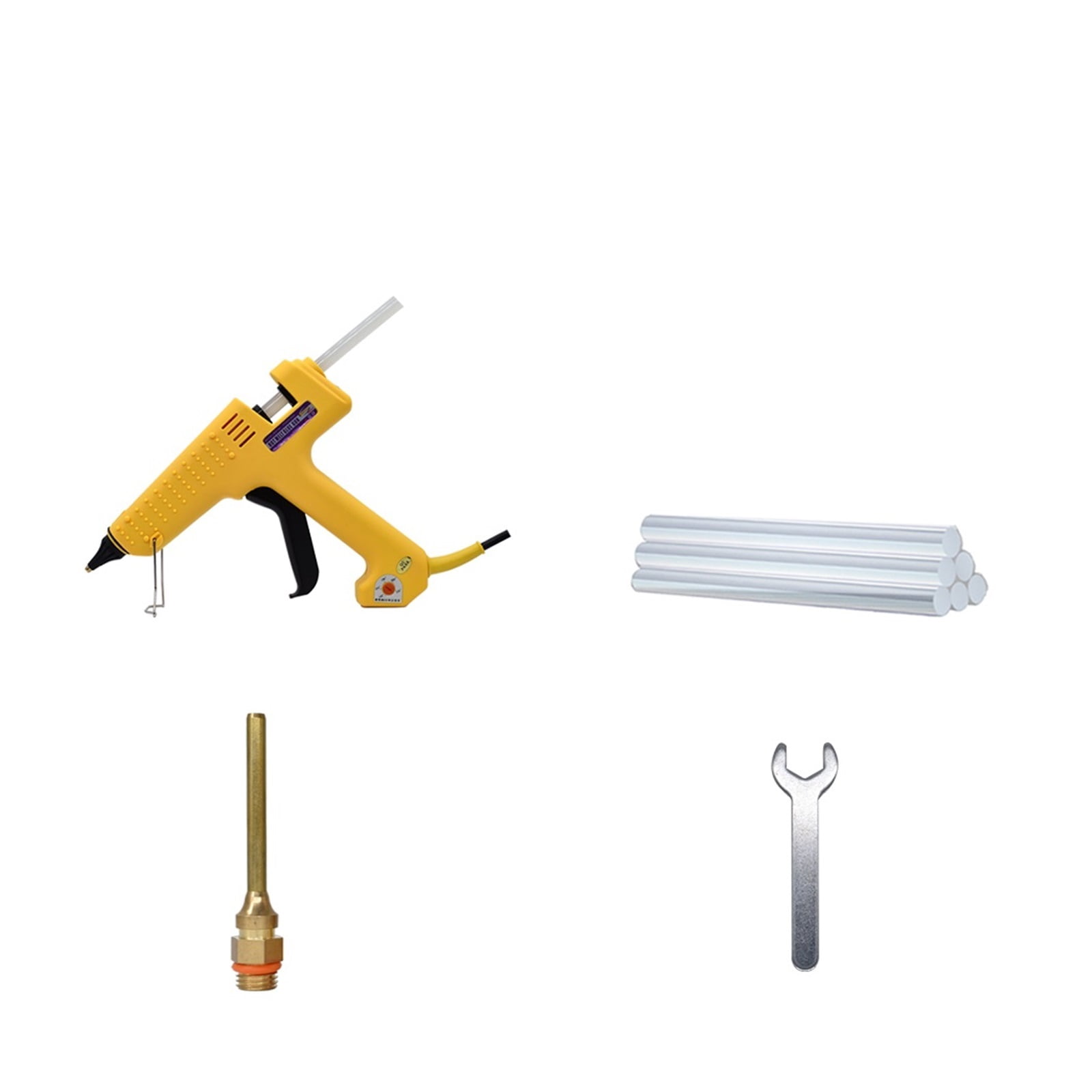 Professional 250W Hot Melt Glue Gun Adjustable Temperature High Power ...