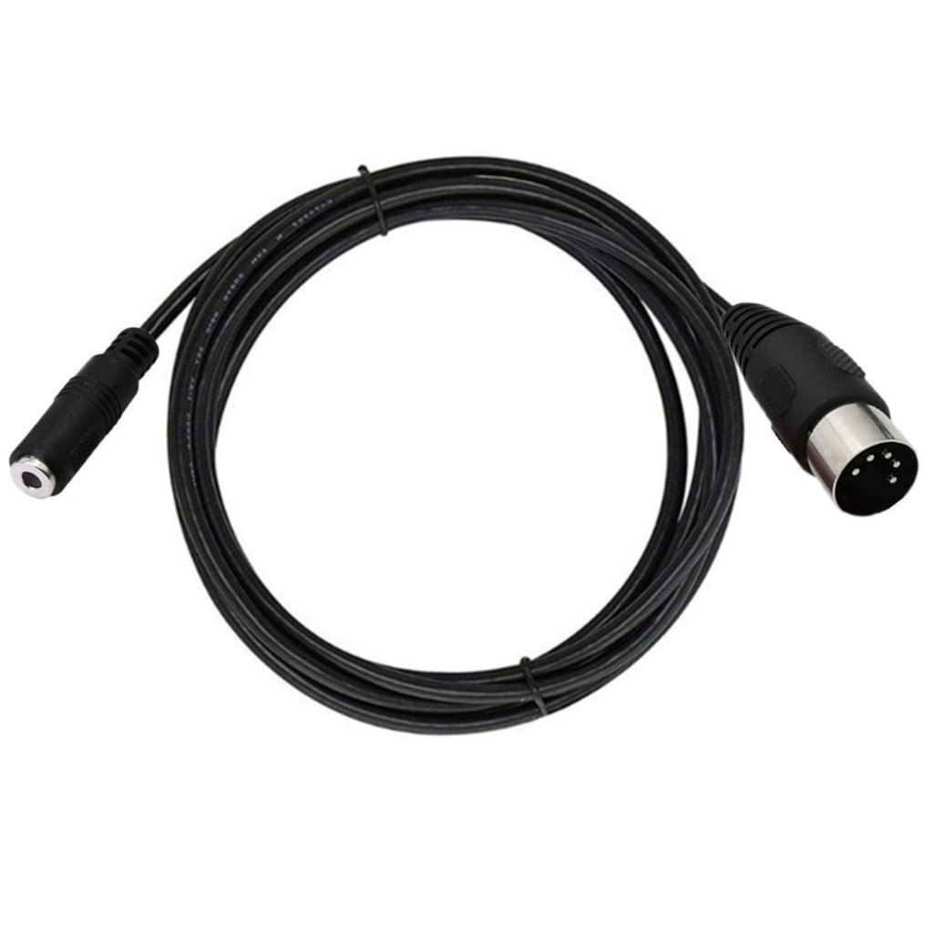 Professional 3.5mm to Din 5 Pin Sound Cable Flexible Stereo Adapter ...