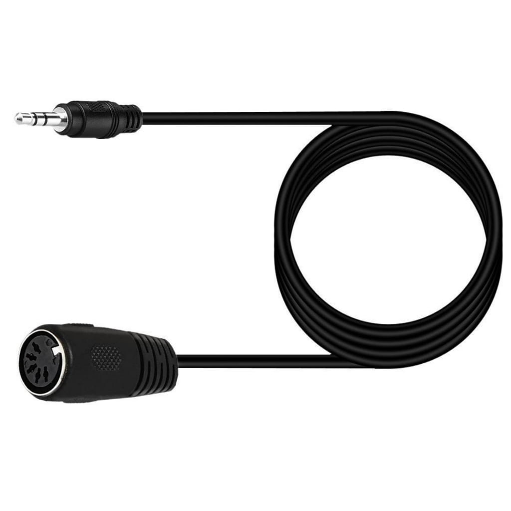 Professional 3.5mm to Din 5 Pin Sound Cable Flexible Stereo Adapter ...