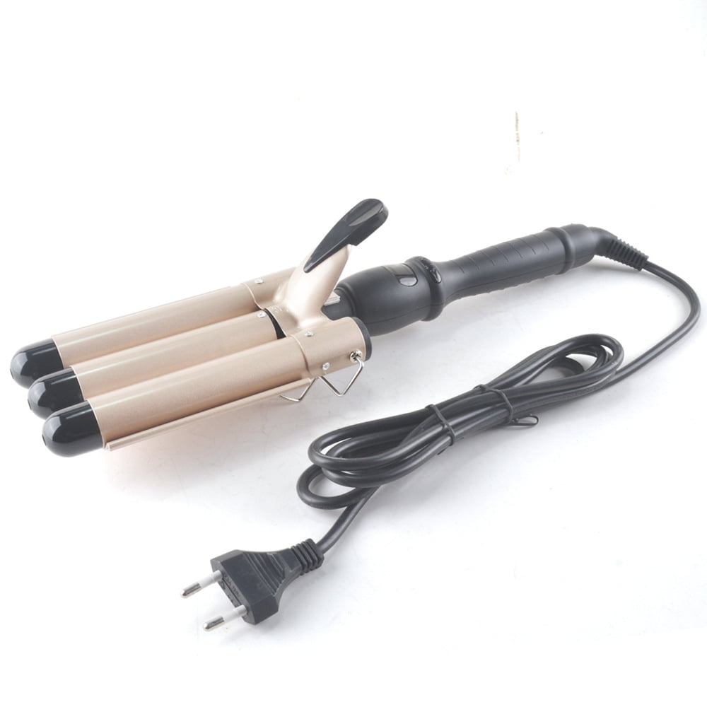 Professional 3 Barrel Hair Waver, Triple Barrel Curling Iron for ...