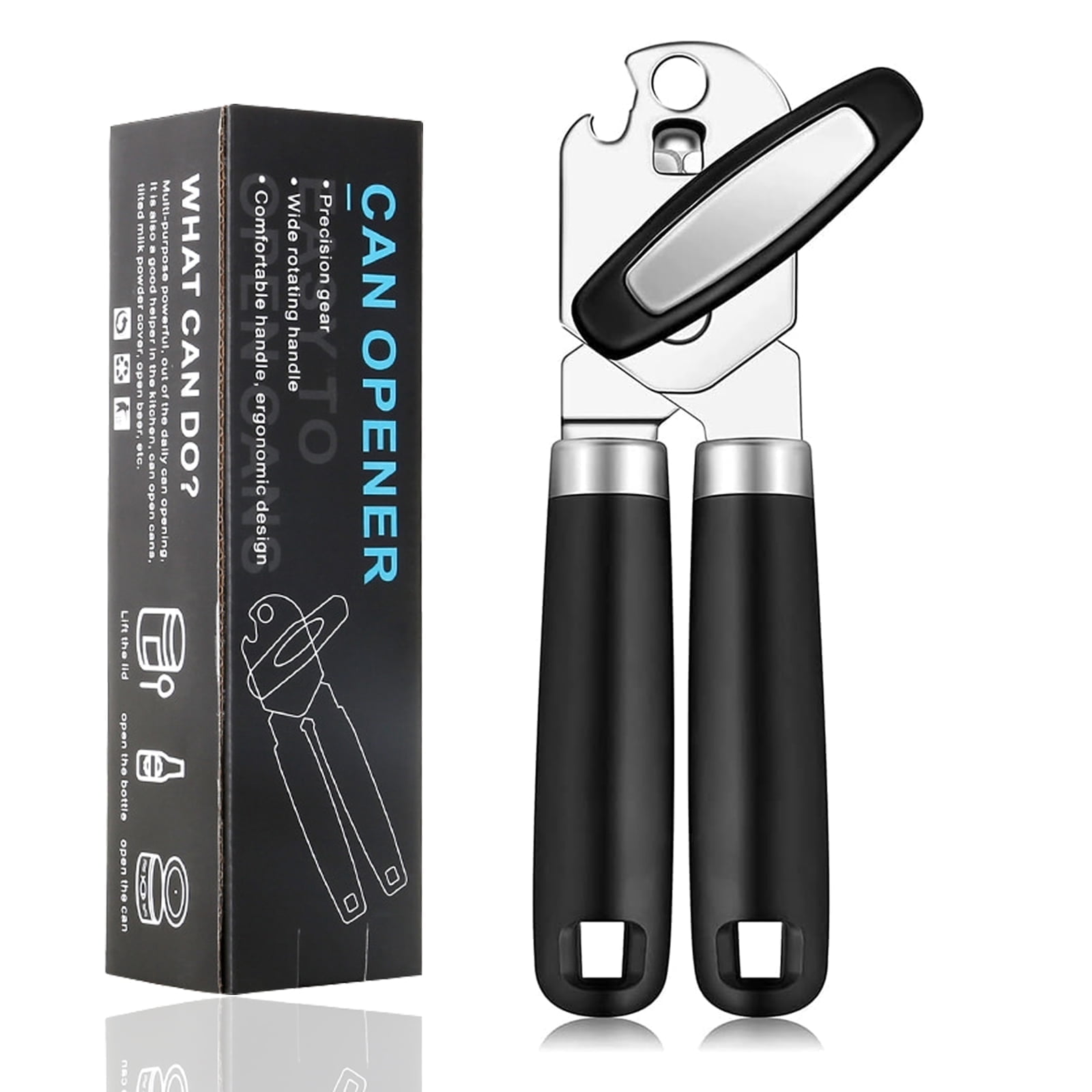 Professional 3-In-1 Can Opener Durable Stainless Steel Heavy Duty Can ...