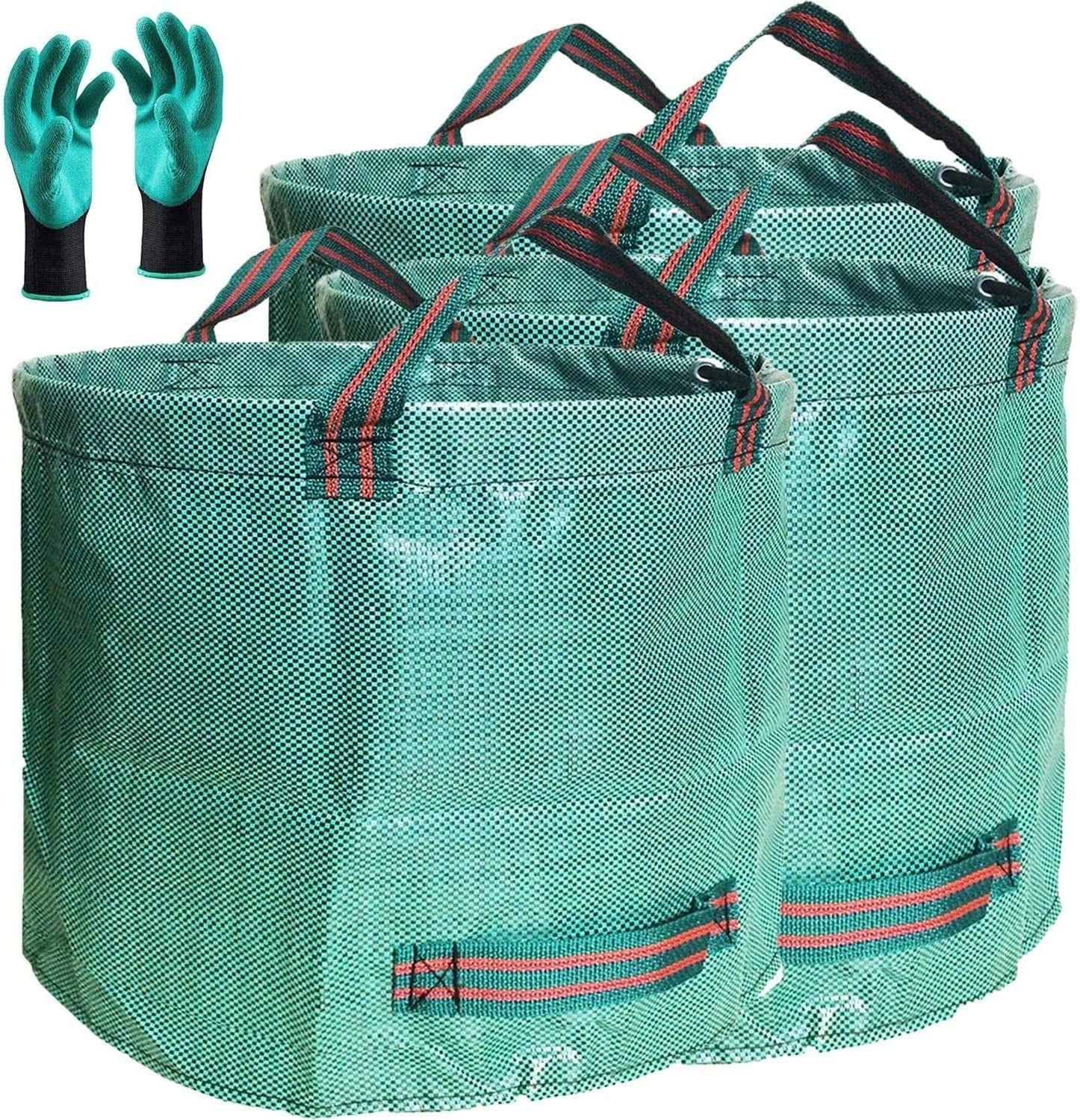Professional 3-pack 106 gallon lawn and garden bags (D31, H31 inches ...