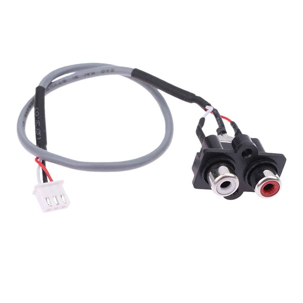 Professional 30cm Sound Signals Cable 2RCA To XH2.54mm 3PIN Interfaces ...