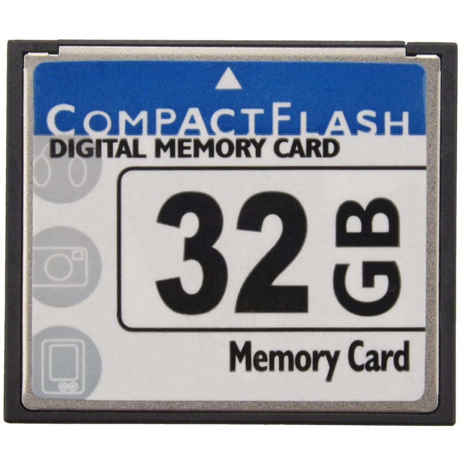 Professional 32GB Compact Flash Memory Card(White&Blue) - Walmart.com