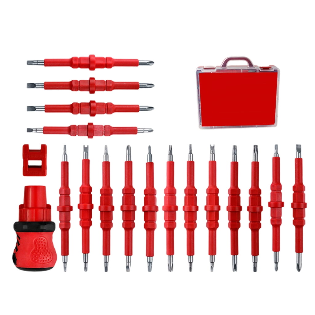 Professional 34 Piece Ratcheting Screwdriver Kit For DIY Projects ...