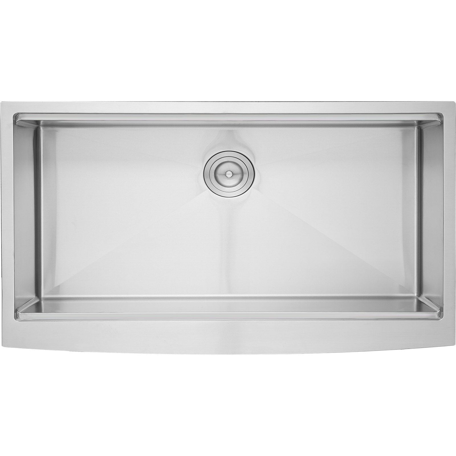 Professional 36-inch Single Basin Farmhouse Sink, 304 Stainless Steel ...