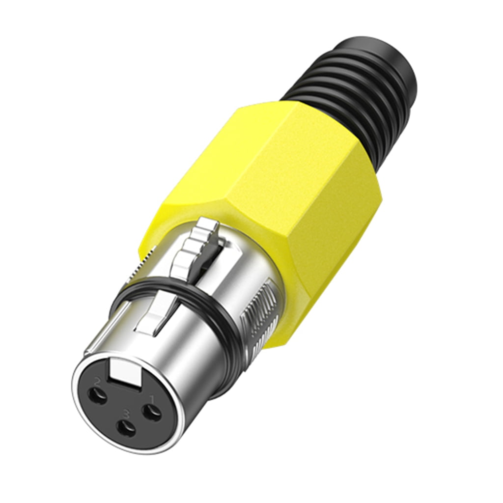 Professional 3Pin Connector Male And Female Auditory Plug For ...