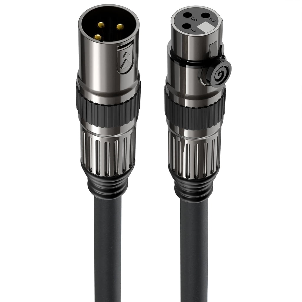 Professional 3Pin Male to Female Microphone Cable OFC Mic Cord for ...