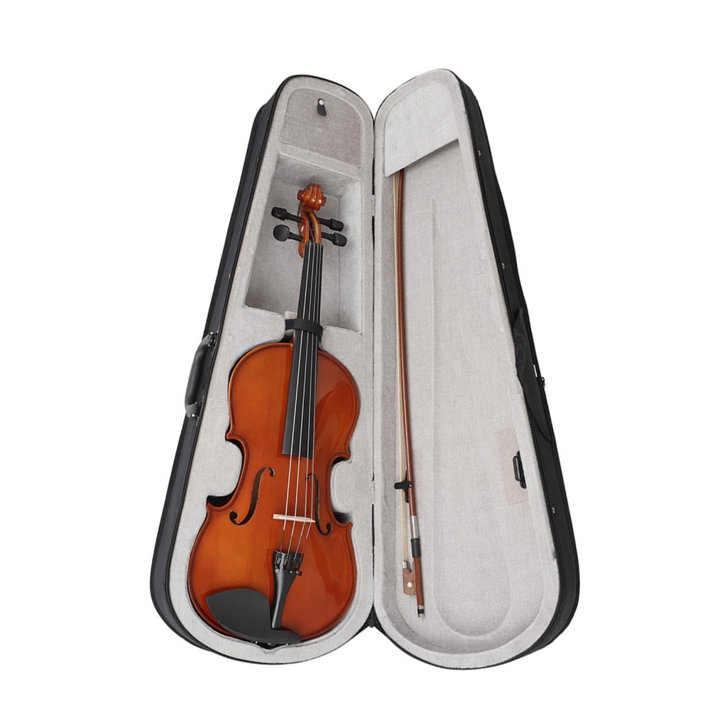 Professional 4/4 Viola Solid Wood Viola with Case and Bows Spruce Wood ...