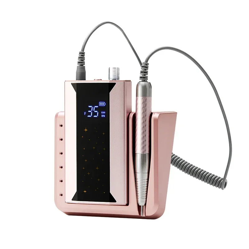 Professional 40000RPM Brushless Nail Drill Machine – Rechargeable ...