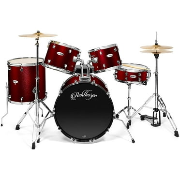 Ludwig BackBeat Complete 5-Piece Drum Set With Hardware and Cymbals ...