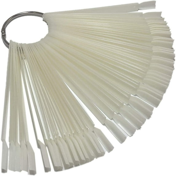 Professional 50pcs Nail Colour Display Ring, Swatch Sticks, Pop Sticks ...