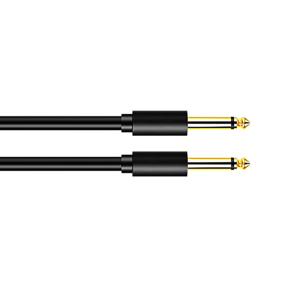 Professional 6.35mm sound Cable with Plugs Sound Mixer Cable Instrument ...