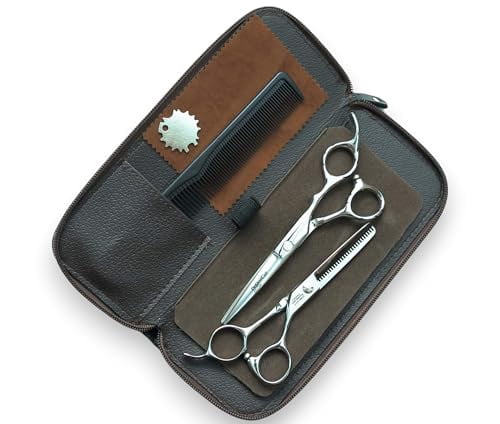 Professional 6" Hairdressing Scissors Set - 440C Japanese Stainless ...