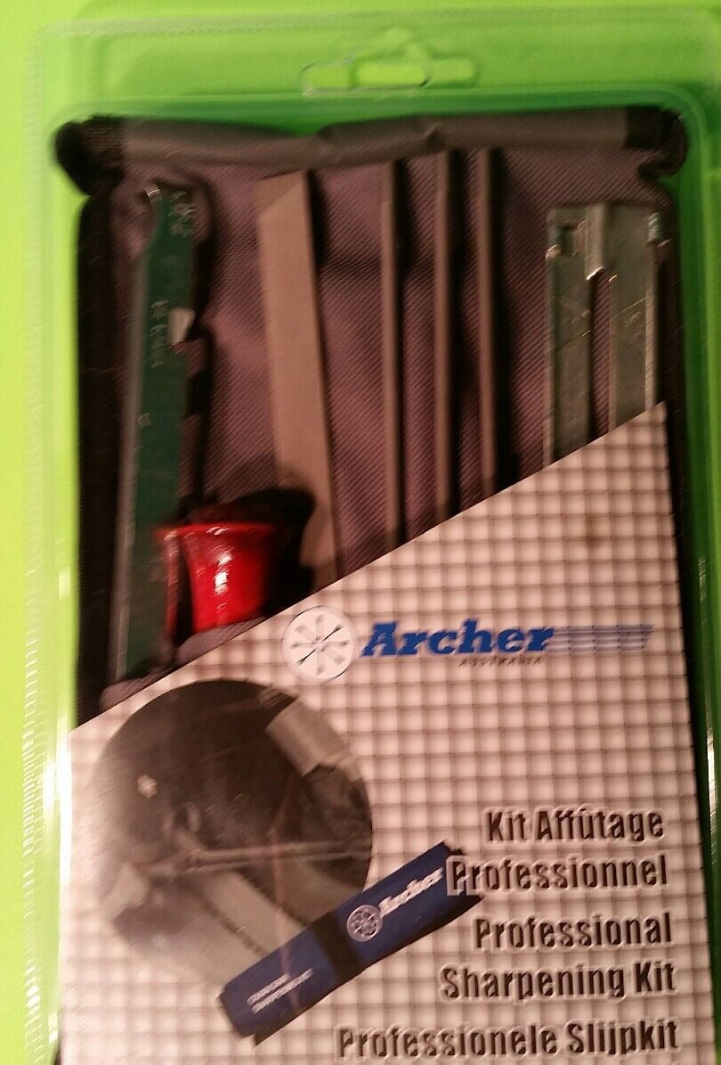 Professional 8-Piece Chainsaw Sharpening Kit with 7/32" Files for 3/8 ...