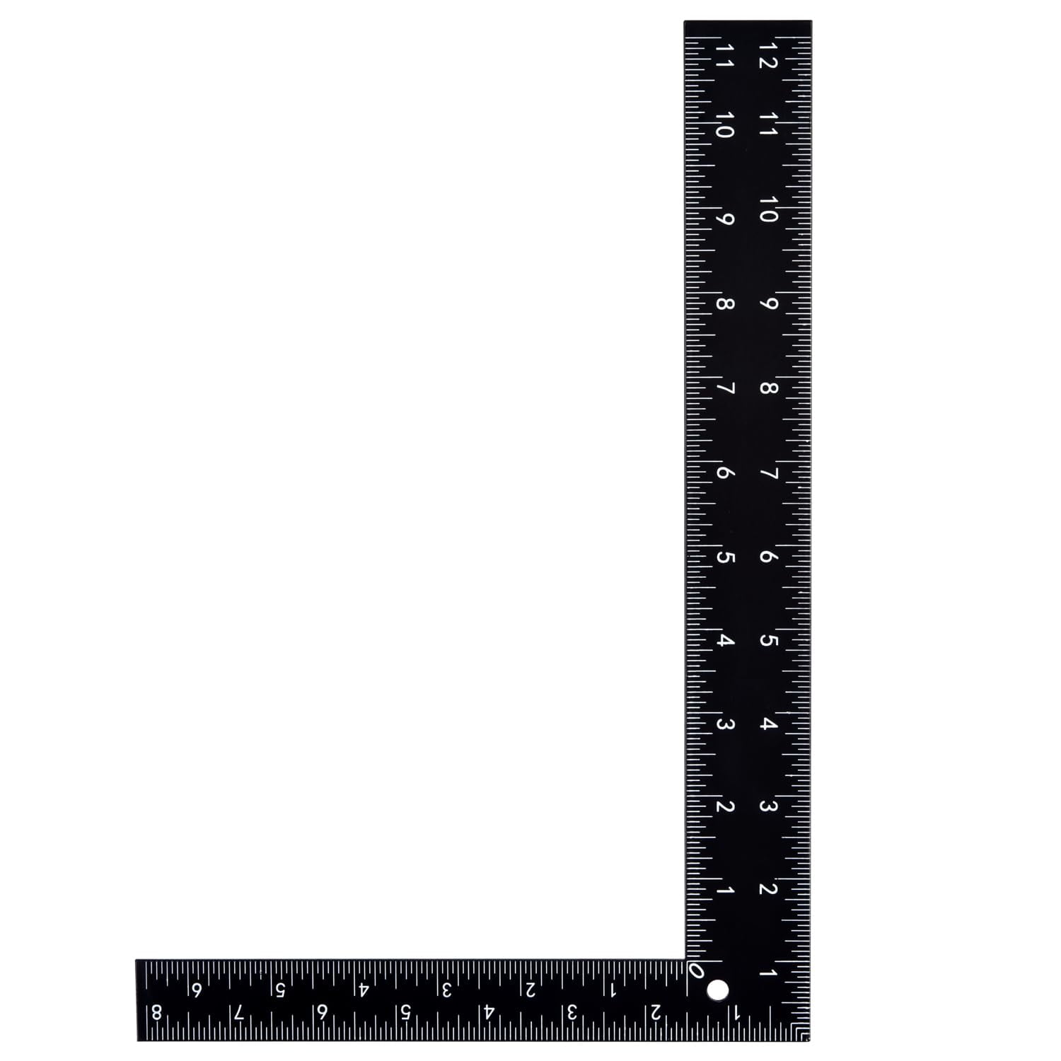 Professional 8x12 Inch Carpenter Square - Heavy-Duty Carbon Steel ...