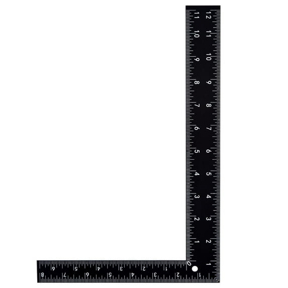 Professional 8x12 Inch Carpenter Square, Heavy-Duty Carbon Steel ...