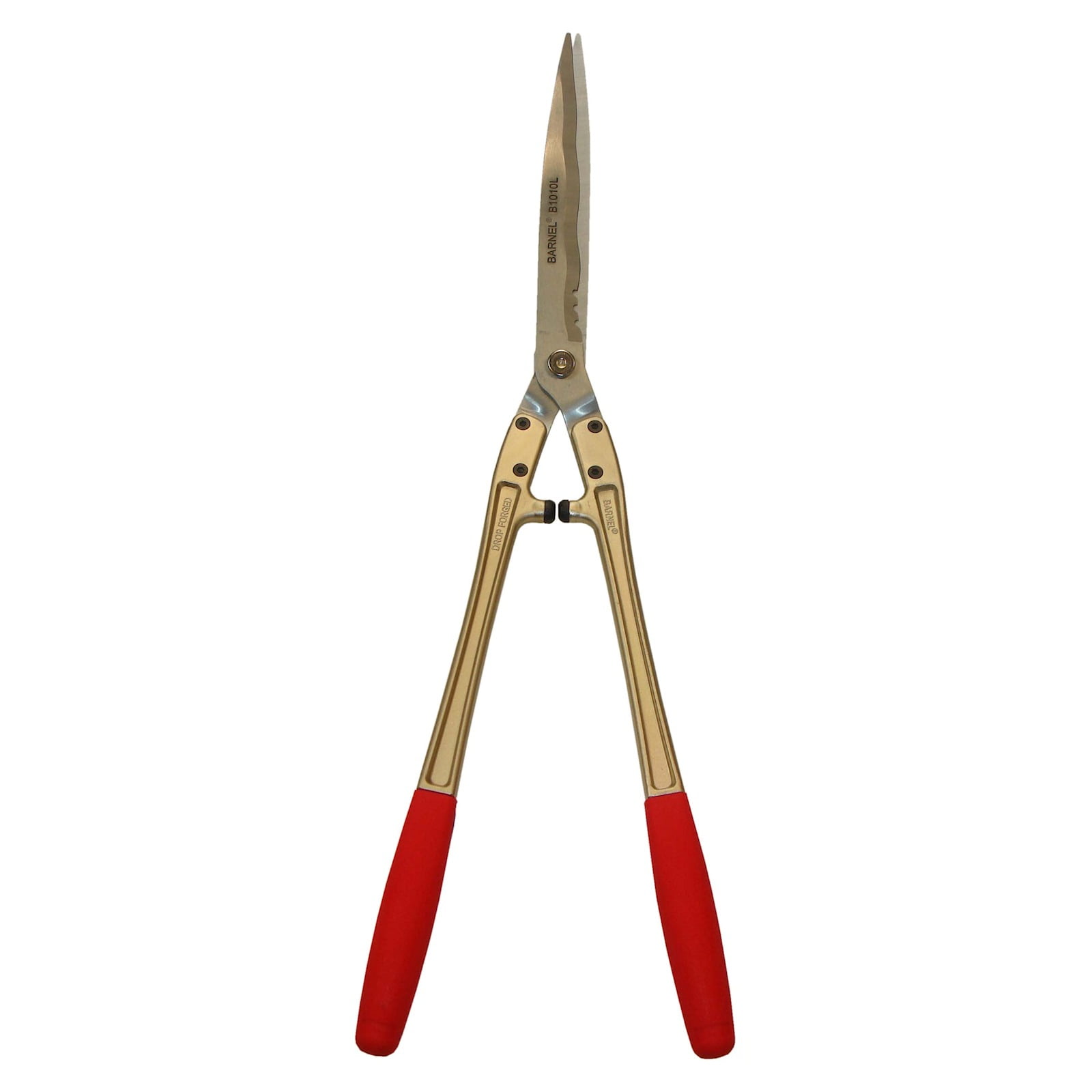 Barnel USA Professional 9 in. Wavy-Serrated Blade Hedge Shears for Yard ...