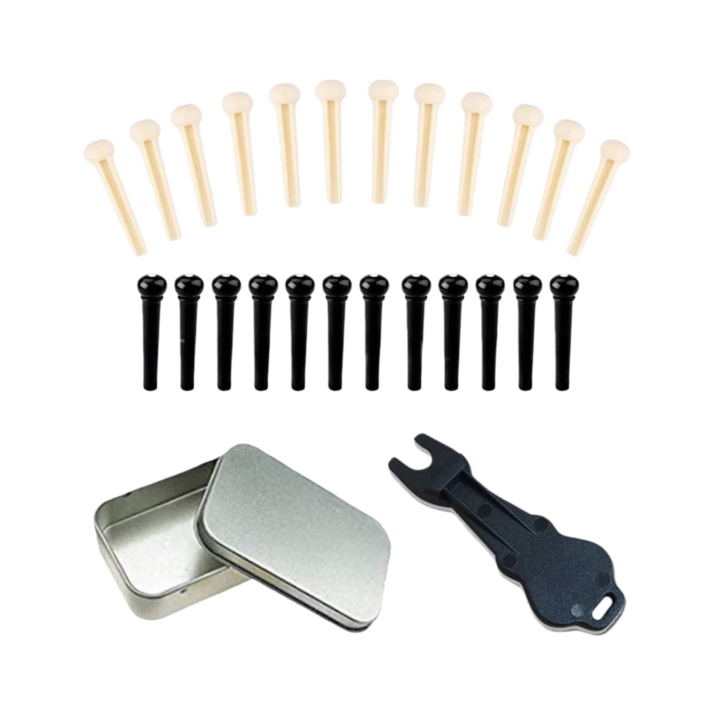 Professional Acoustic Guitar Bridge Pin Replacement Includes Pins ...