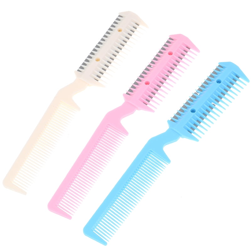 Professional Adjustable Shaving comb Manual bangs thinner Double-sided ...
