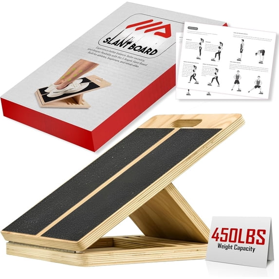 Professional Adjustable Stretcher Slant Board for Squats for Ankle and ...