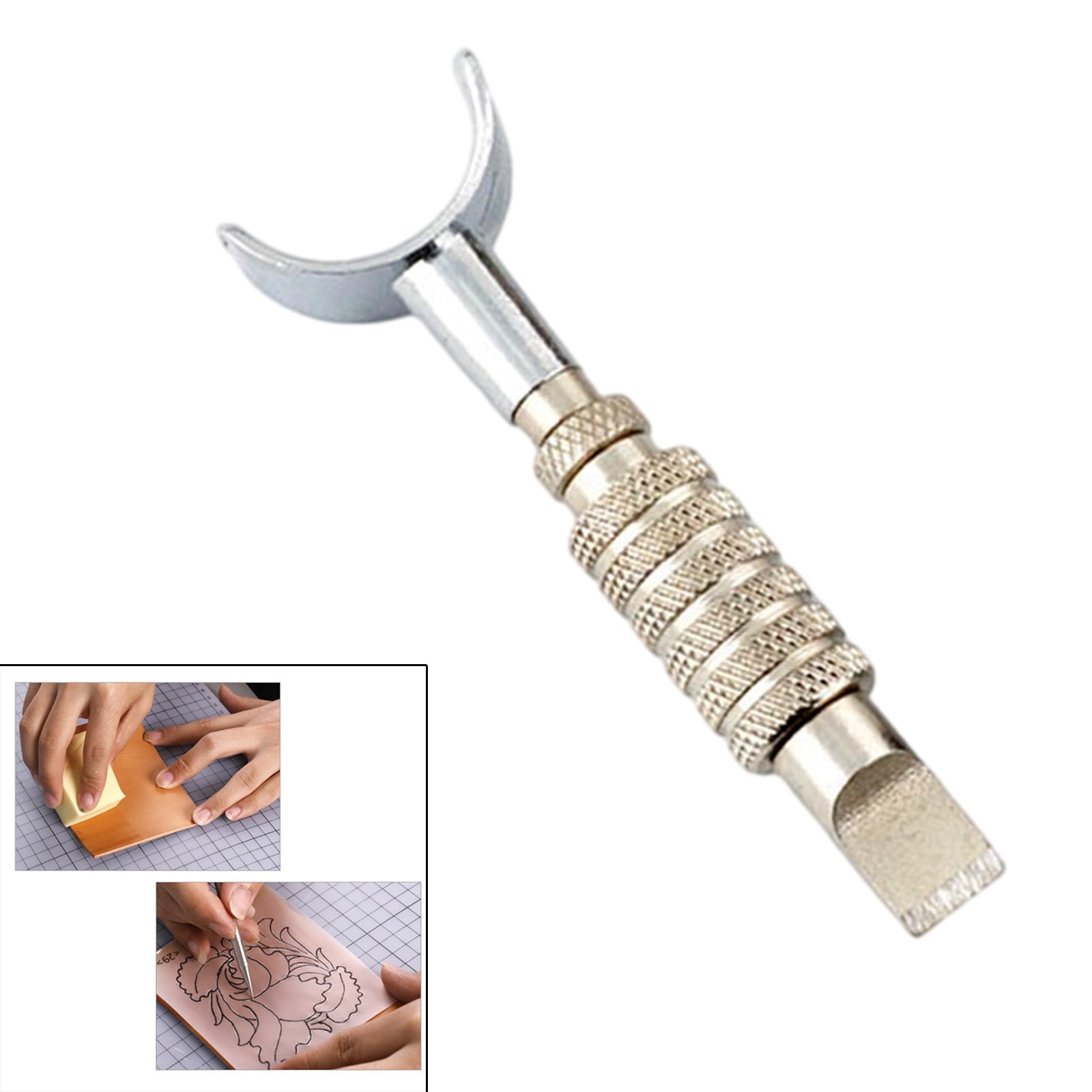 Professional Adjustable Swivel Leather Cutting Tool Leathercraft ...