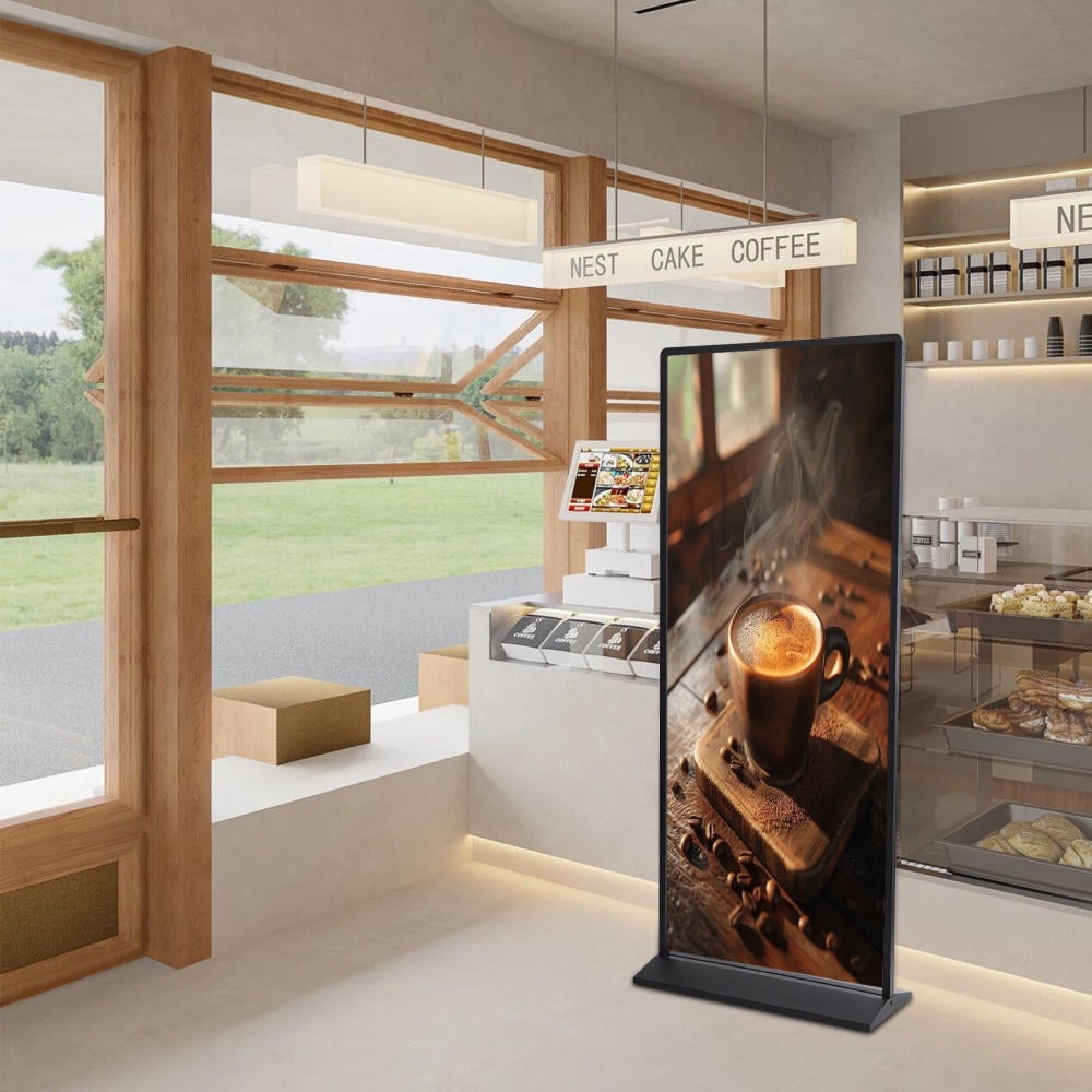 Professional Advertising Poster Stand Kit - 80x200cm Dual-Panel Display ...