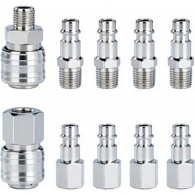 Professional Air Tool Quick Connect Kit, Standard Quick Connector for ...