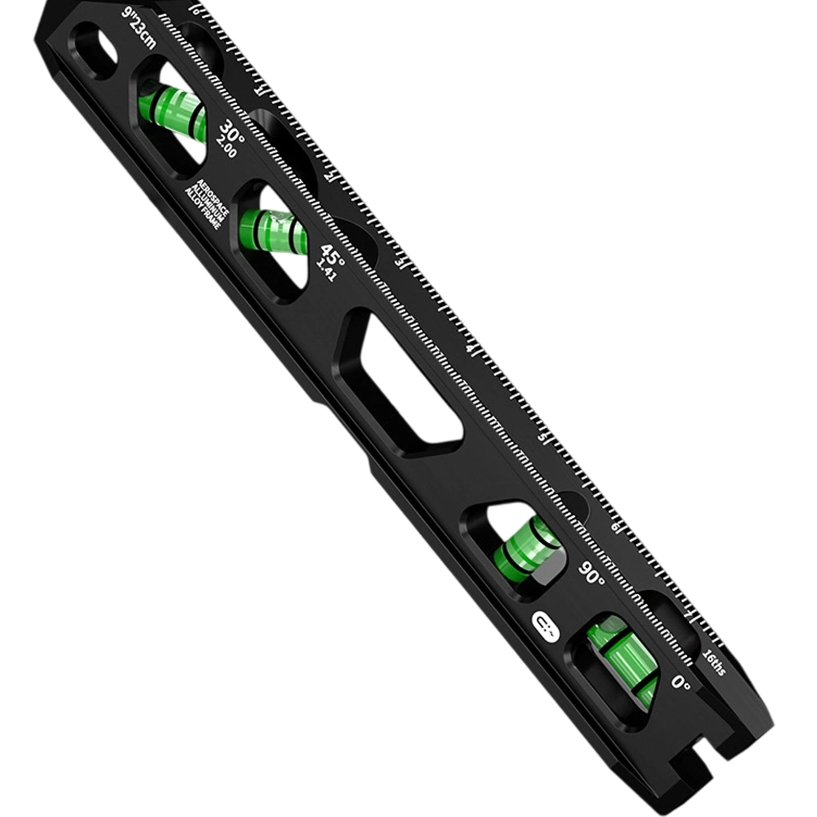 Professional Aluminum Bubble Level With Magnetic Track Double ...