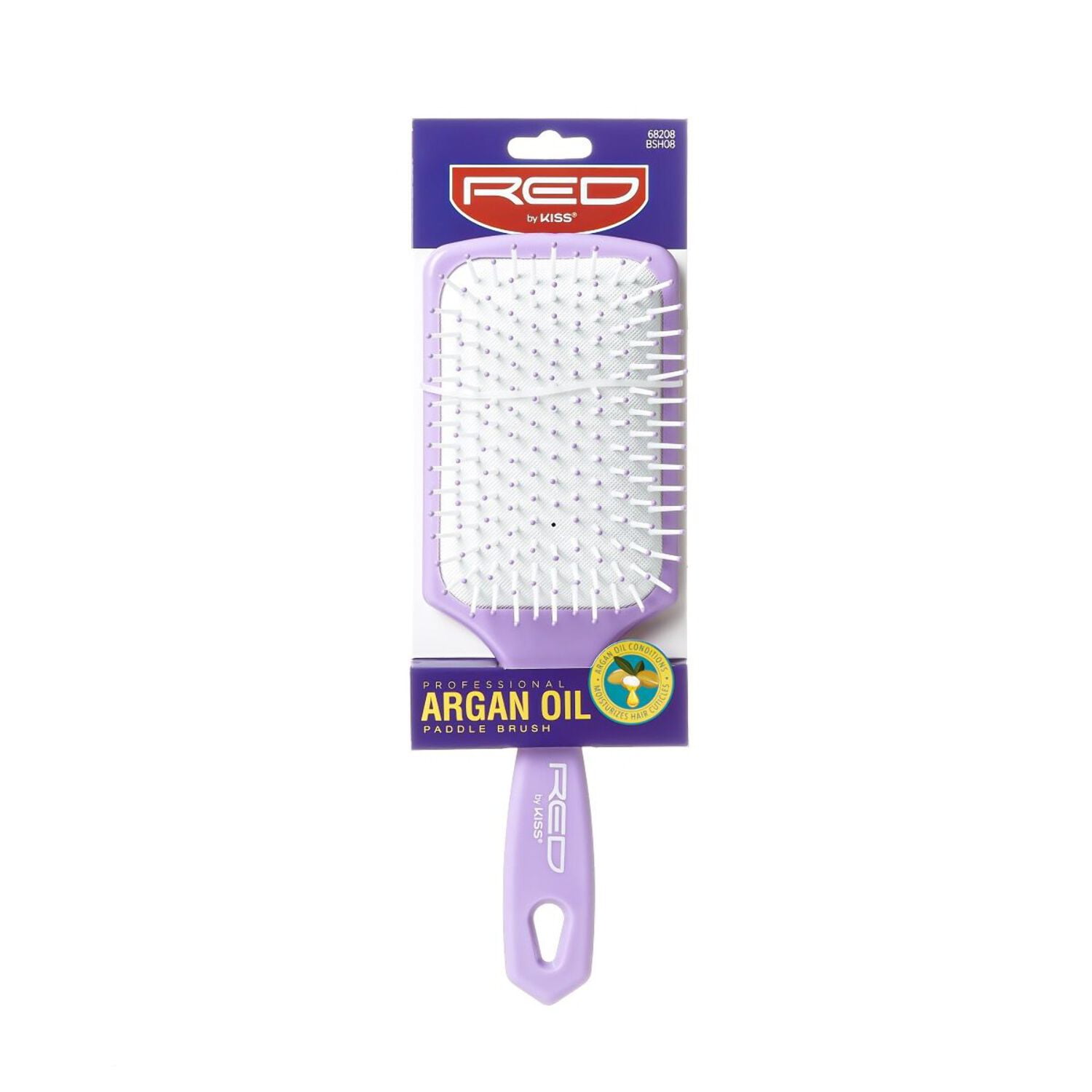 Professional Argan Oil Paddle Brush by Red by Kiss [HH20] - Walmart.com