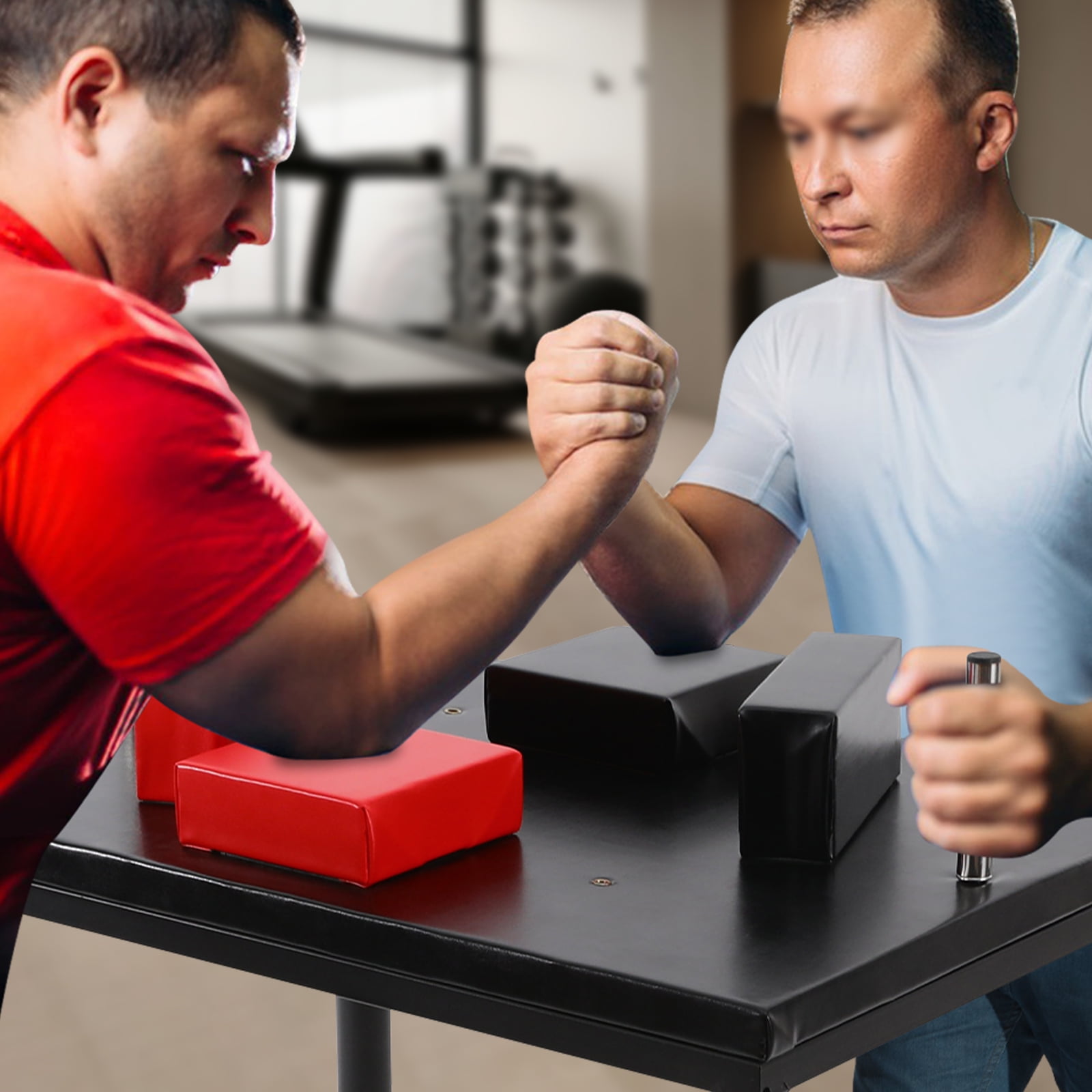 Professional Arm Wrestling Table with Adjustable Elbow & Winning Pads ...