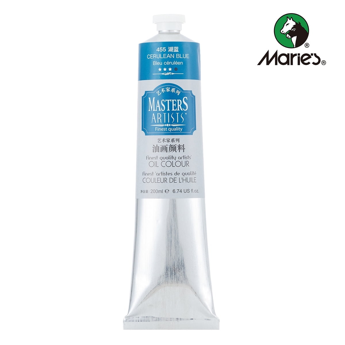 Professional Artist Quality Oil Paint, 200ml(6.74 US fl.oz) Tubes ...