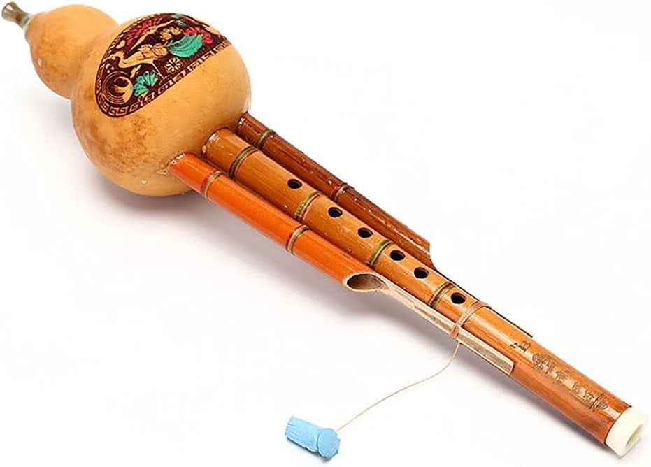 Professional Bamboo Hulusi,Gourd Cucurbit Flute,Chinese Handmade Ethnic ...