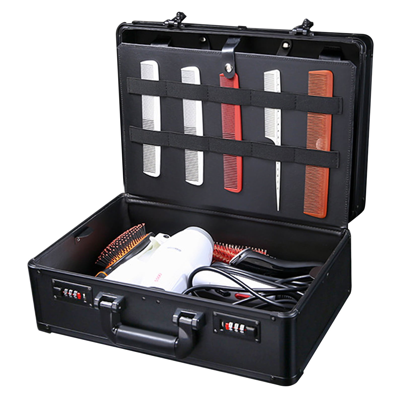 Professional Barber Carrying Case Barber Case, Stylist Tool Box Salon ...