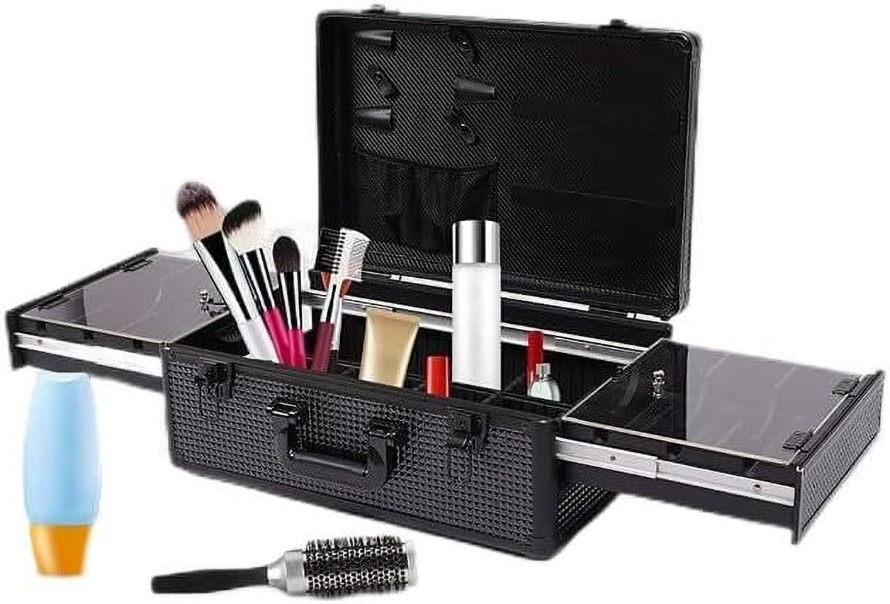 Professional Barber Case, Barber Tool Kits Storage, Double Layer Travel ...
