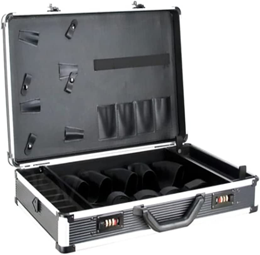 Professional Barber Case with Code Lock, Salon Hair Cutting Storage ...