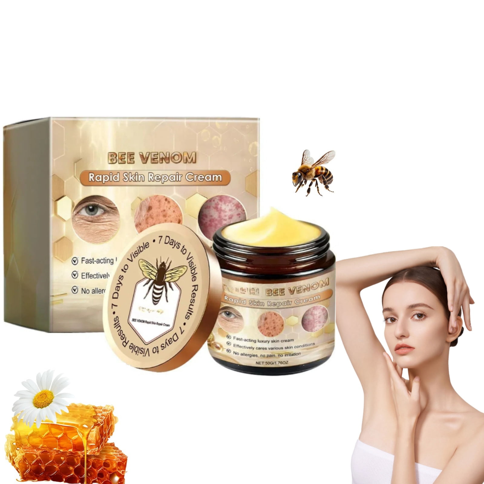 Professional Be®e Ven®om Repair Cream, Advanced Powerful All-Body Skin ...