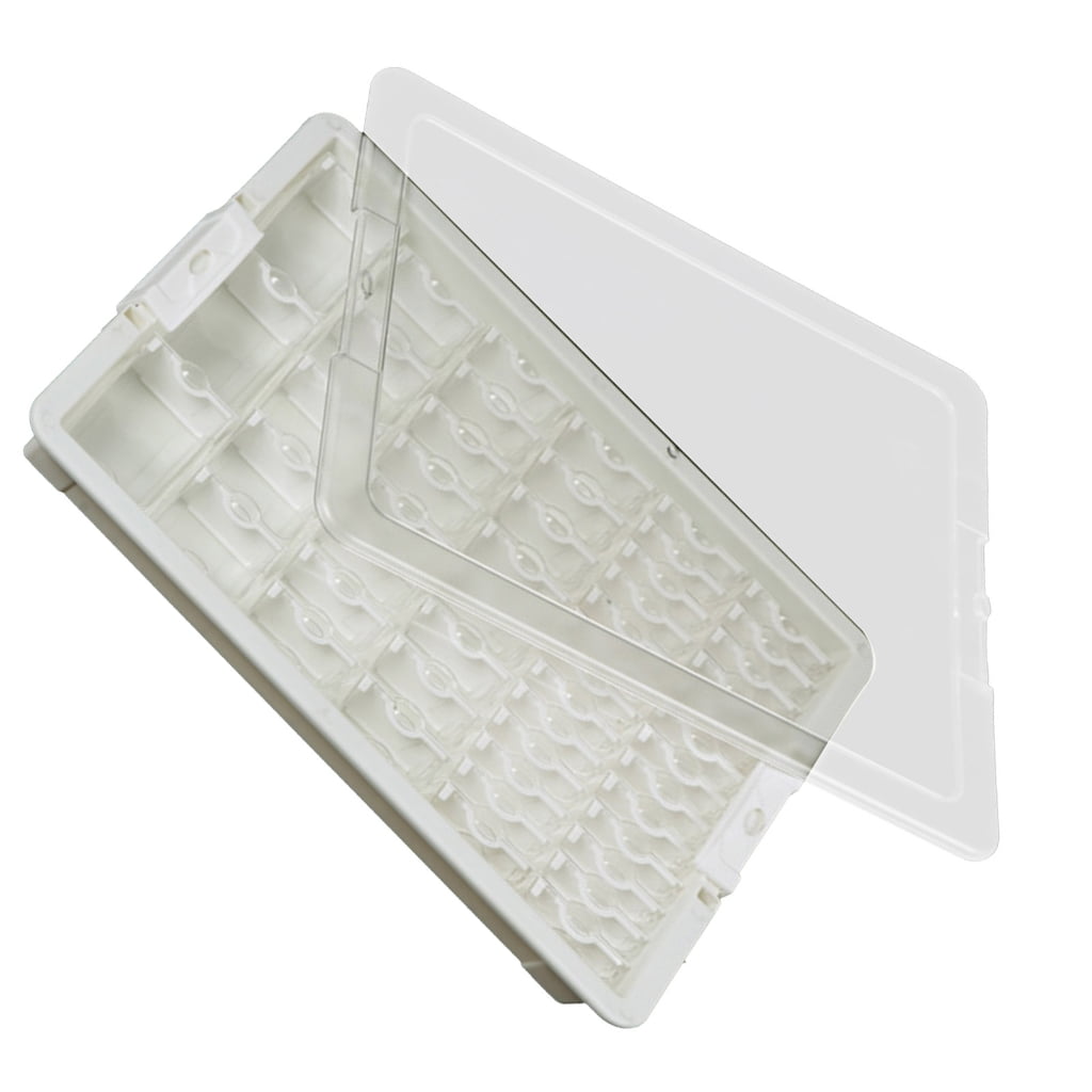 Professional Bead Sorting Tray with Transparent Lid Jewelry Storage ...