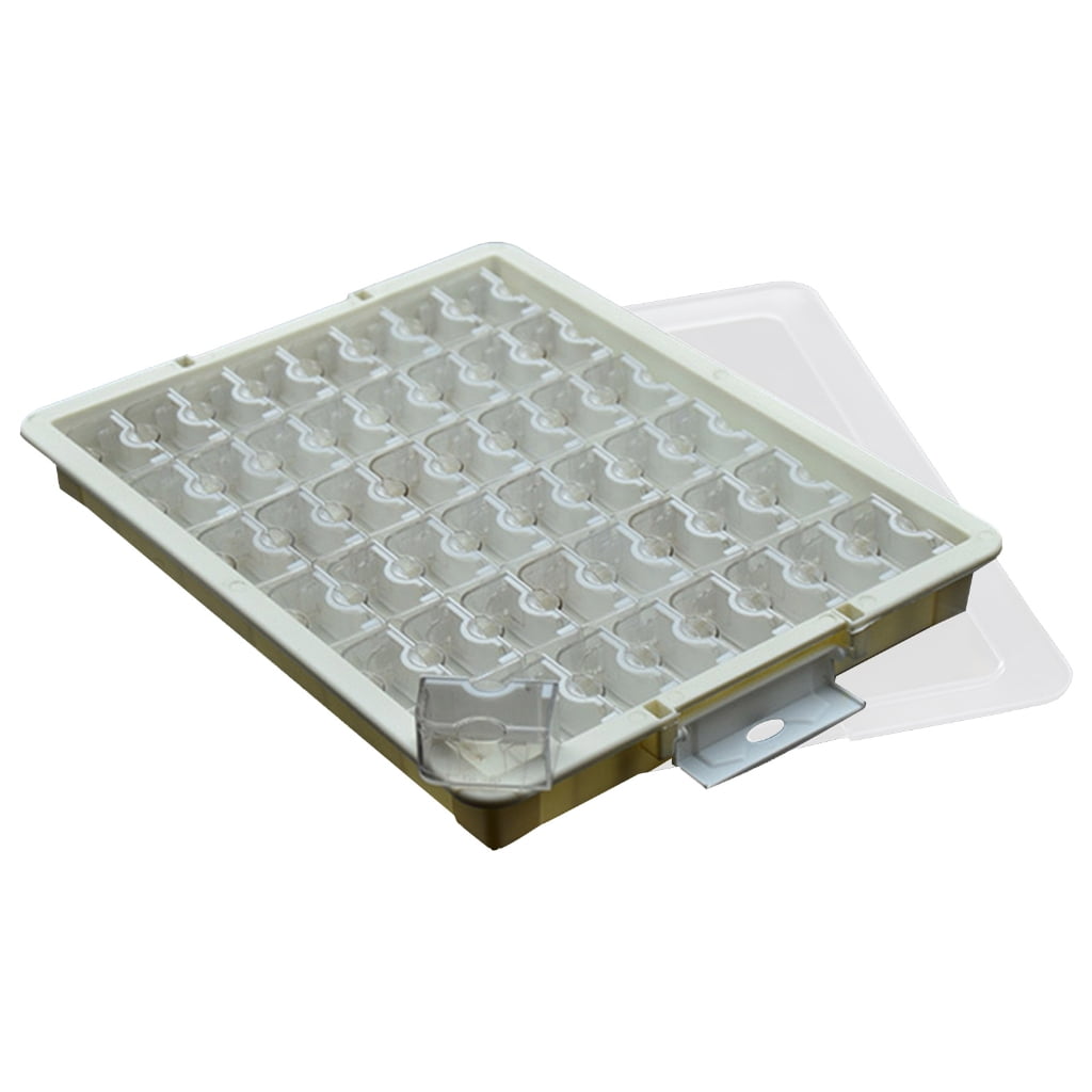 Professional Bead Sorting Tray with Transparent Lid Jewelry Storage ...