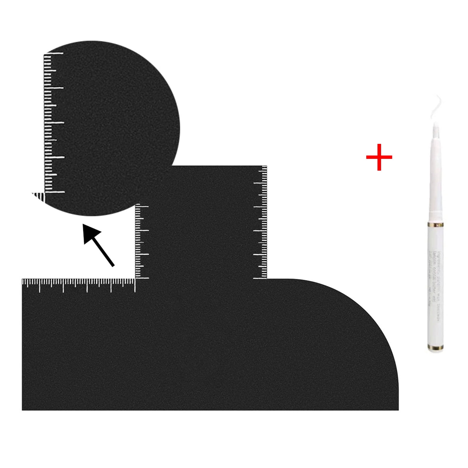 Professional Beard Shaping Tool Hairline Enhancing Card For Precise ...