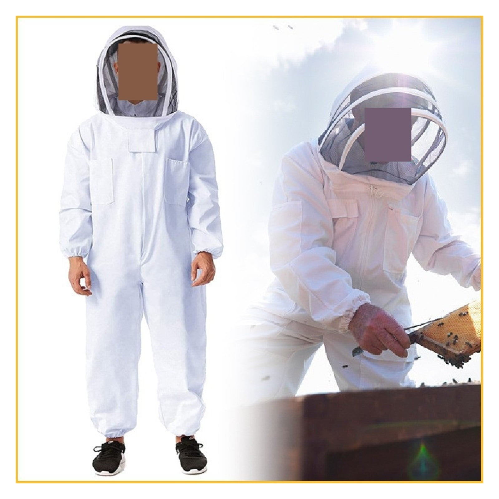 Professional Beekeepers Clothes Full Body Beekeeping Clothes Protection ...