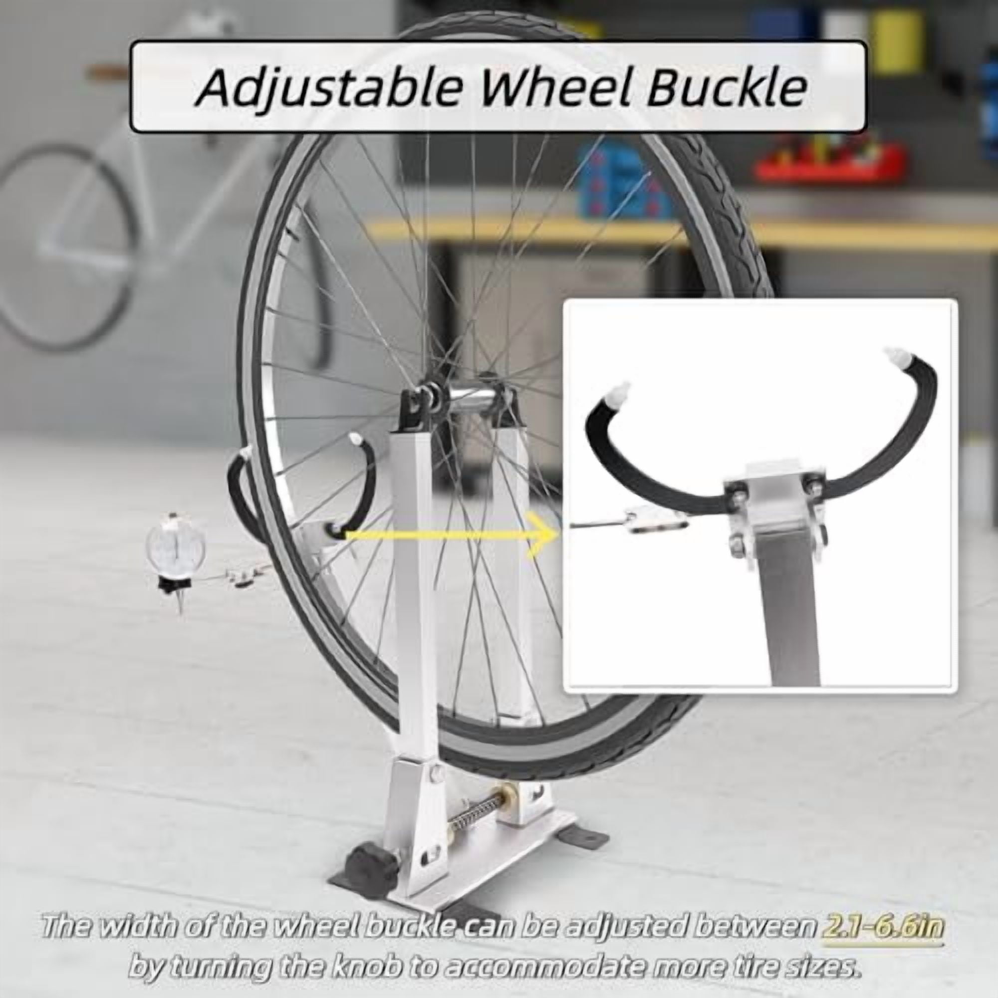 Professional Bicycle Wheel Truing Stand Adjustable Bike Repair Stand ...