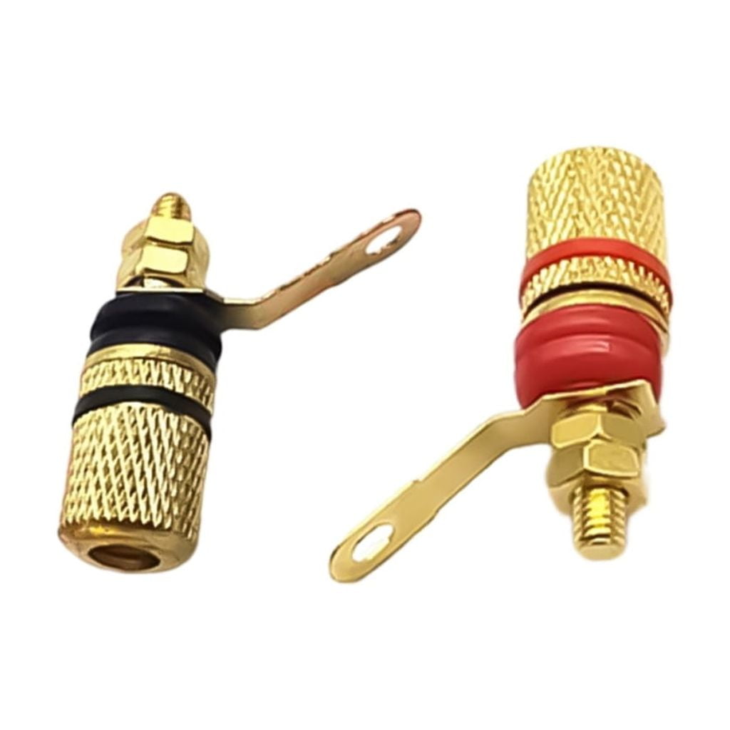 Professional Binding Post Nut Banana Plug Connectors For 4mm Banana ...